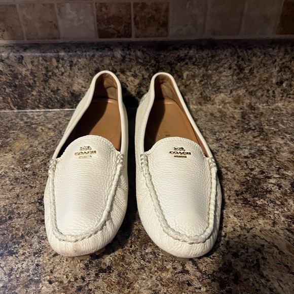 Coach | Shoes | Coach Nancy Pebbled Leather Driver Moc | Poshmark
